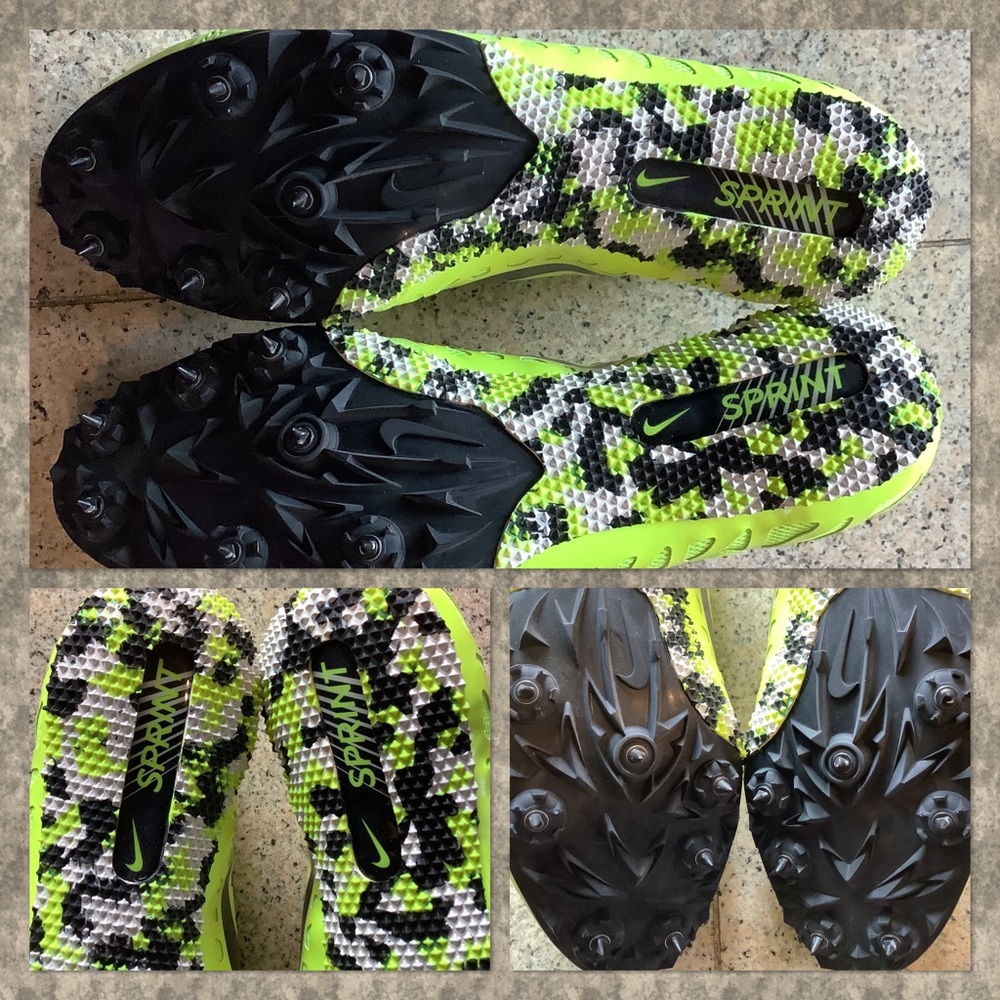 Nike Neon Green Sprint Flat - Gem